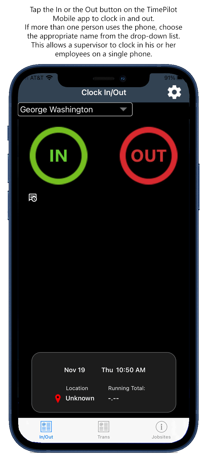 TimePilot time clocks: TimePilot Cloud Edition